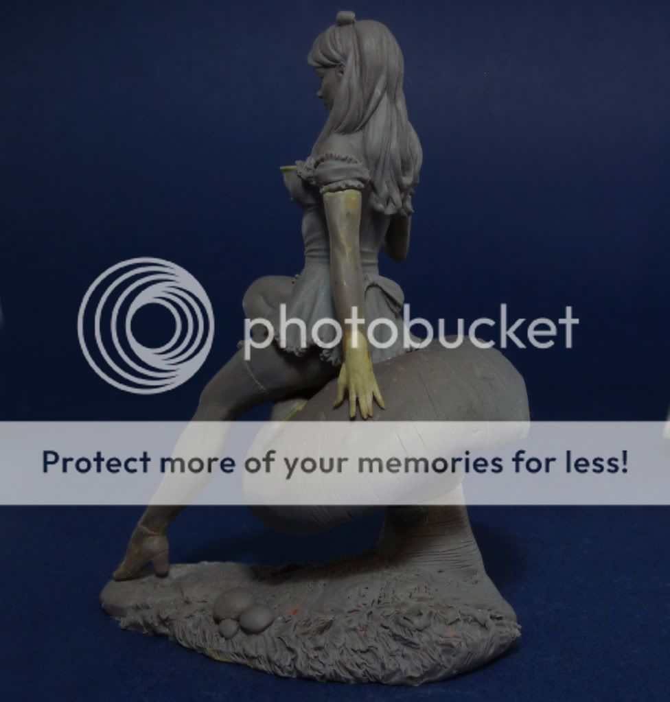 Completed - Alice in Wonderland. 80mm | planetFigure | Miniatures