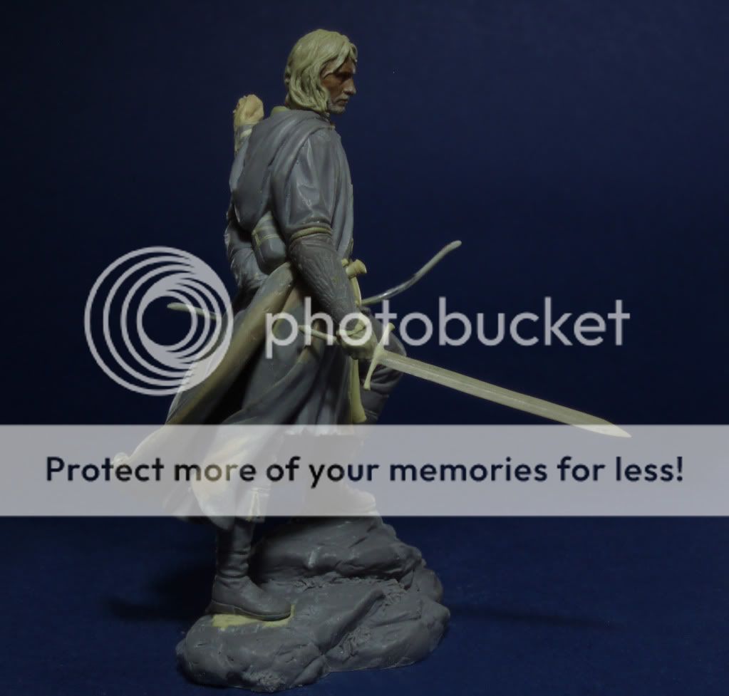 Completed - Aragorn 75mm. Knight Models | planetFigure | Miniatures