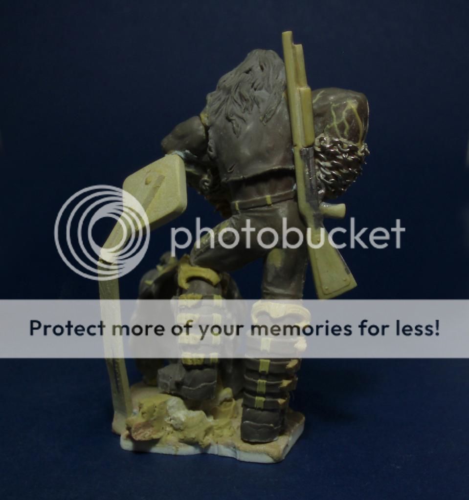 Completed - Lobo, 70mm. Knight Models | planetFigure | Miniatures