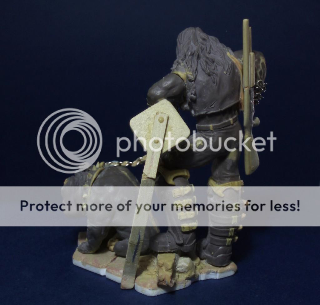 Completed - Lobo, 70mm. Knight Models | planetFigure | Miniatures