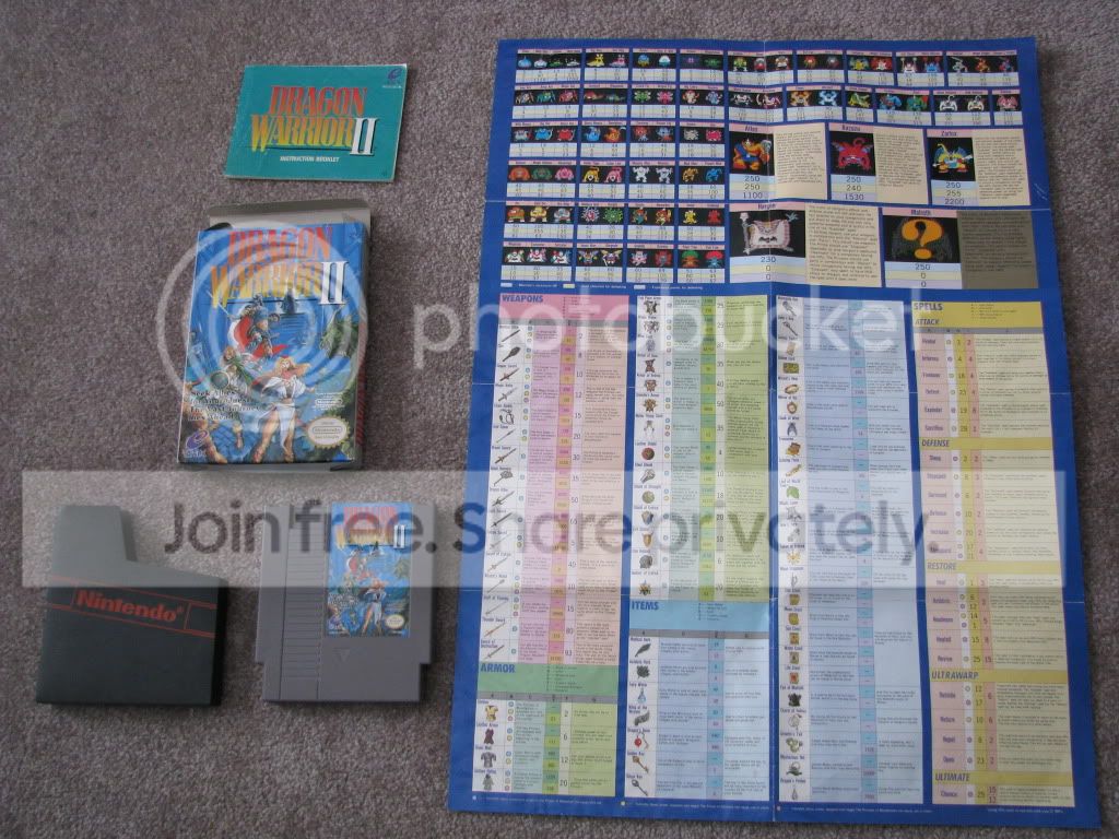 DW2 and DW4 Game, Box and Map Snaps - General Dragon Quest/Dragon ...