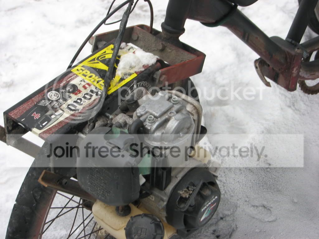 my weed wacker engine tricycle its called burn out!!!!!!!!! | Rat Rod ...